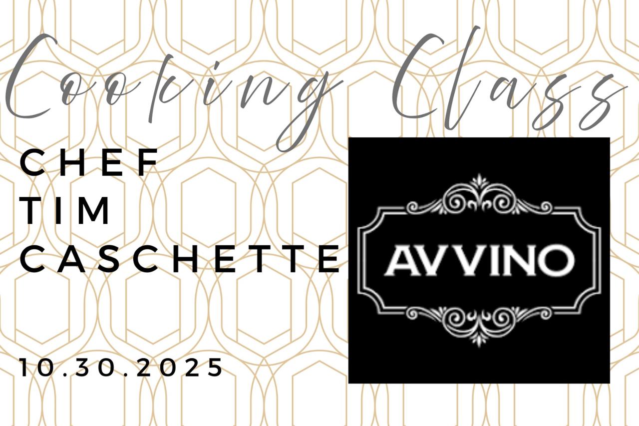 Cooking Class for (2) with Chef Tim Caschette - 10.30.25 | Powered by ...