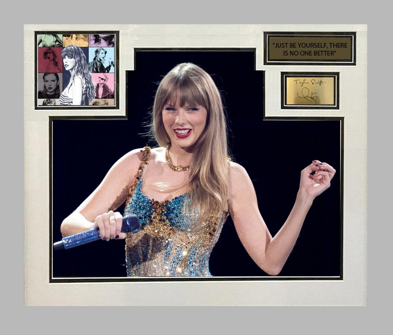 Taylor Swift in Concert Framed Display | Powered by Givergy