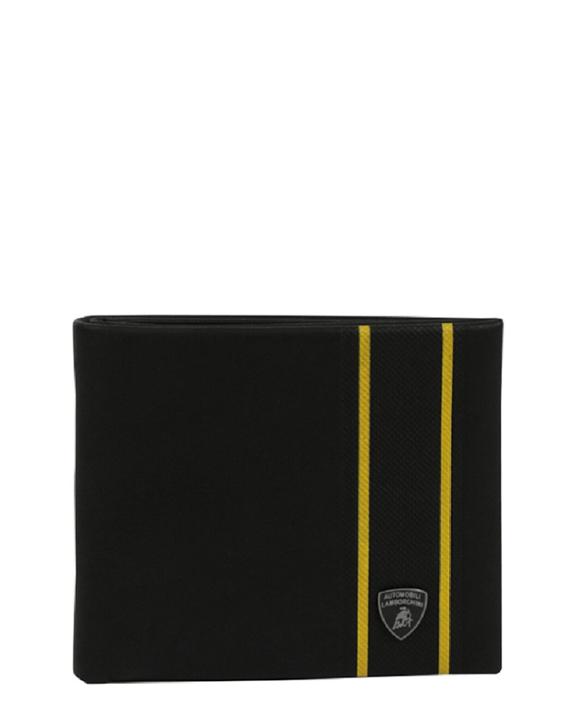Lamborghini Logo-Plaque Folded Leather Wallet | Powered by Givergy