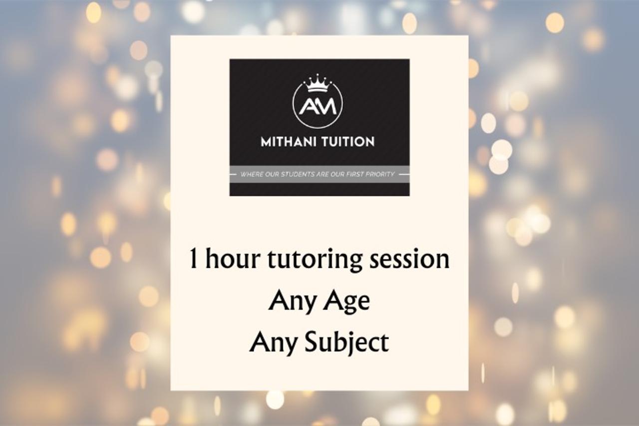 Tutoring Session with Mithani Tuiton | Powered by Givergy