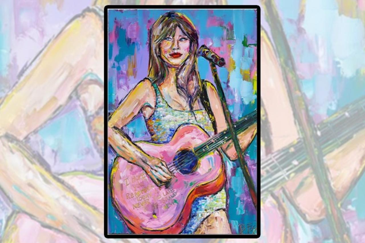 Taylor Swift Print - Signed, Matted & Framed | Powered by Givergy