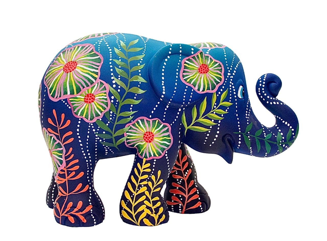 Elephant Parade Statue **WATER FLOWERS** | Powered by Givergy