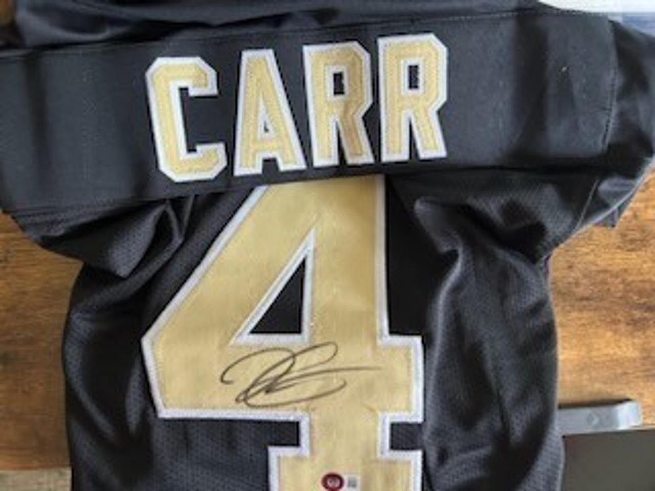 Derek Carr Autographed Jersey | Powered by Givergy