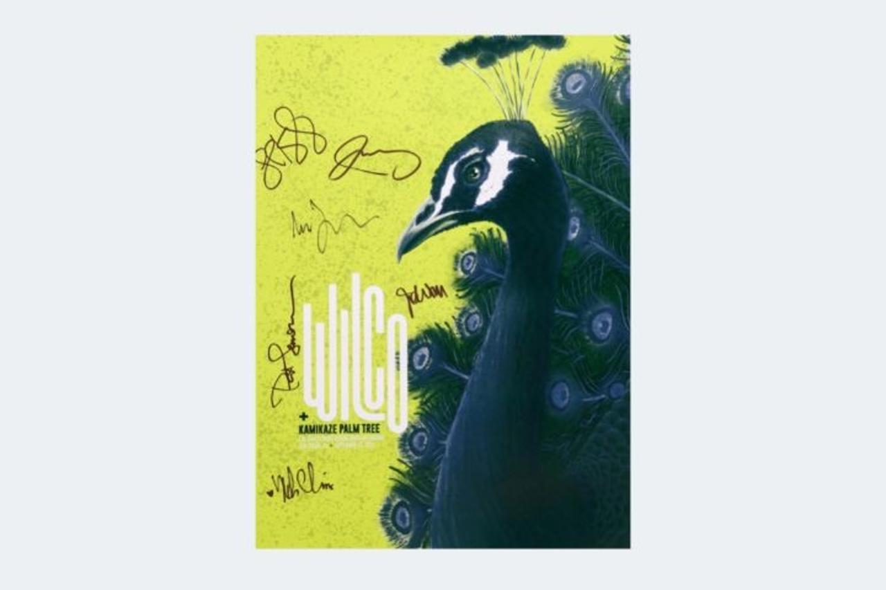 Signed Wilco Kamikaze Palm Tree Poster | Powered by Givergy