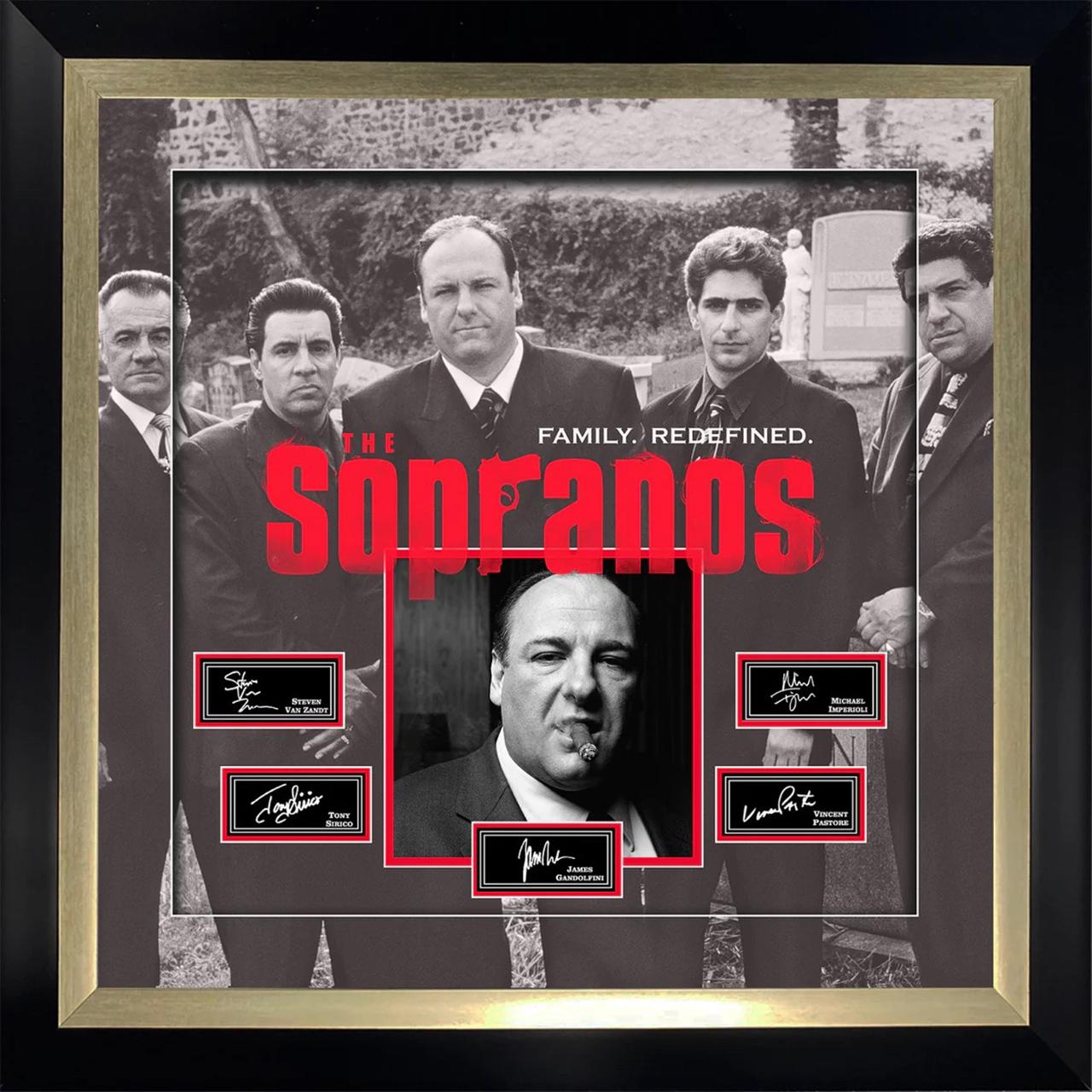 The Sopranos Custom Framed Cast Collage | Powered by Givergy