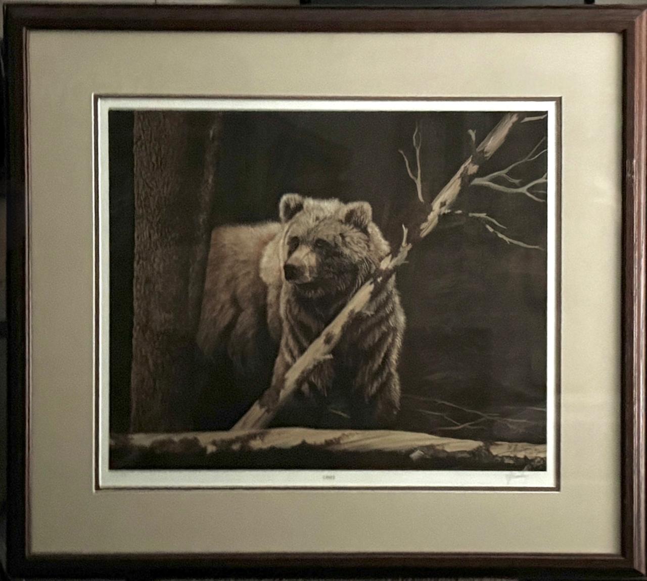 Framed _Grizz_ Print | Powered by Givergy