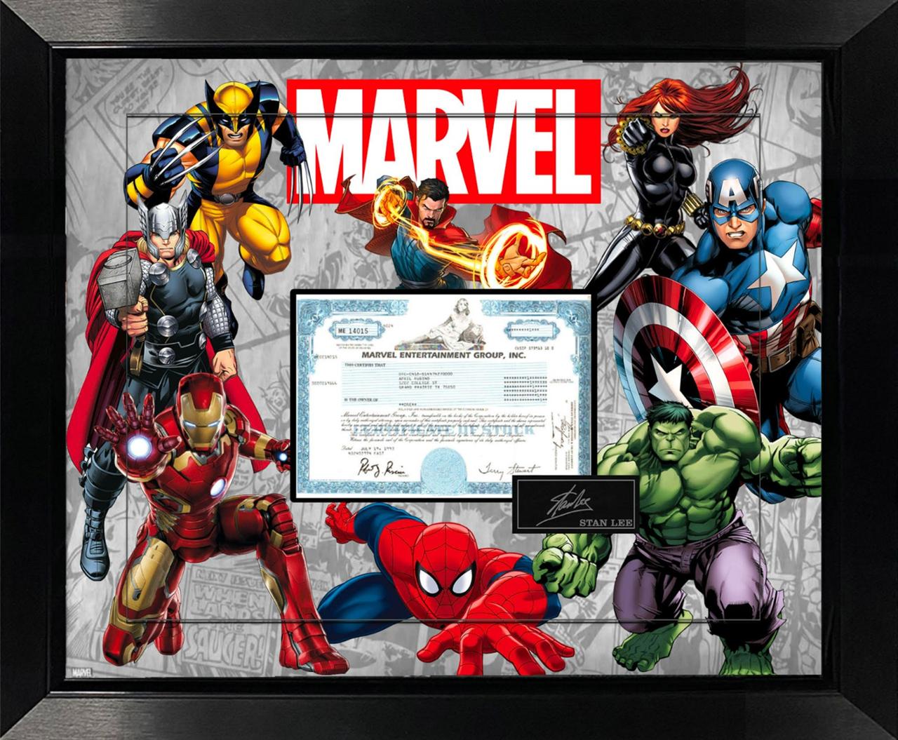 Marvel Certificate Masterpiece | Powered by Givergy