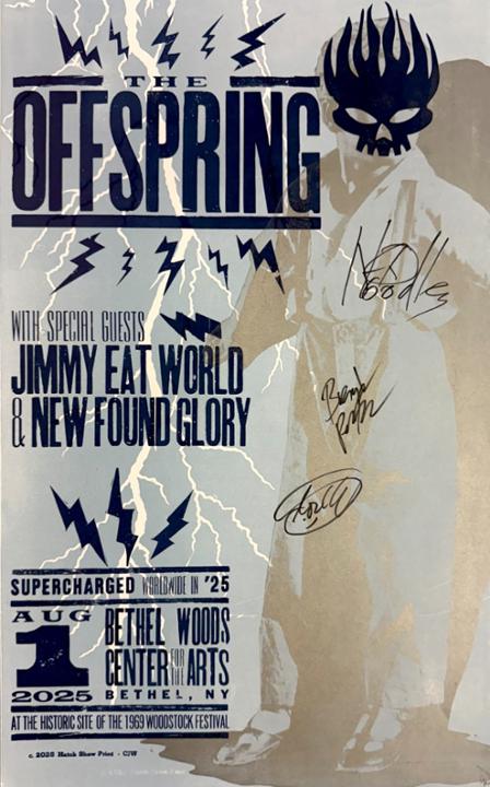 Signed The Offspring Poster | Powered by Givergy