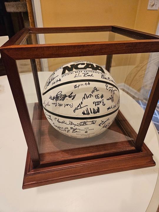 NCAA Ball Signed by NC State Legends | Powered by Givergy