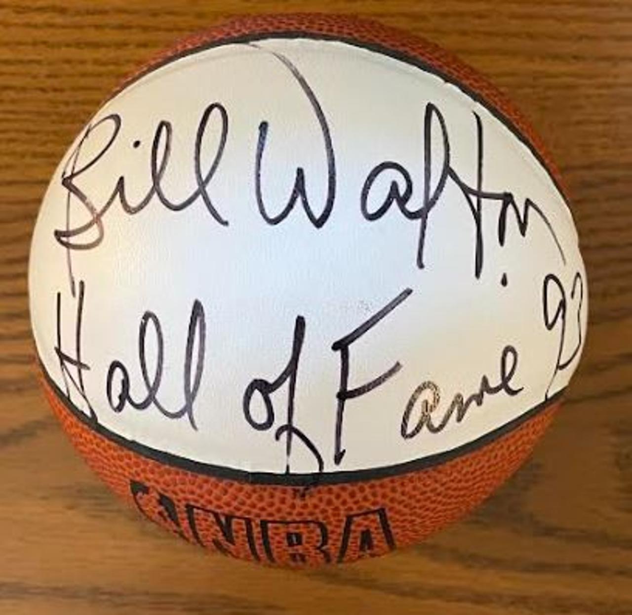 Bill Walton Signed Mini Basketball | Powered by Givergy