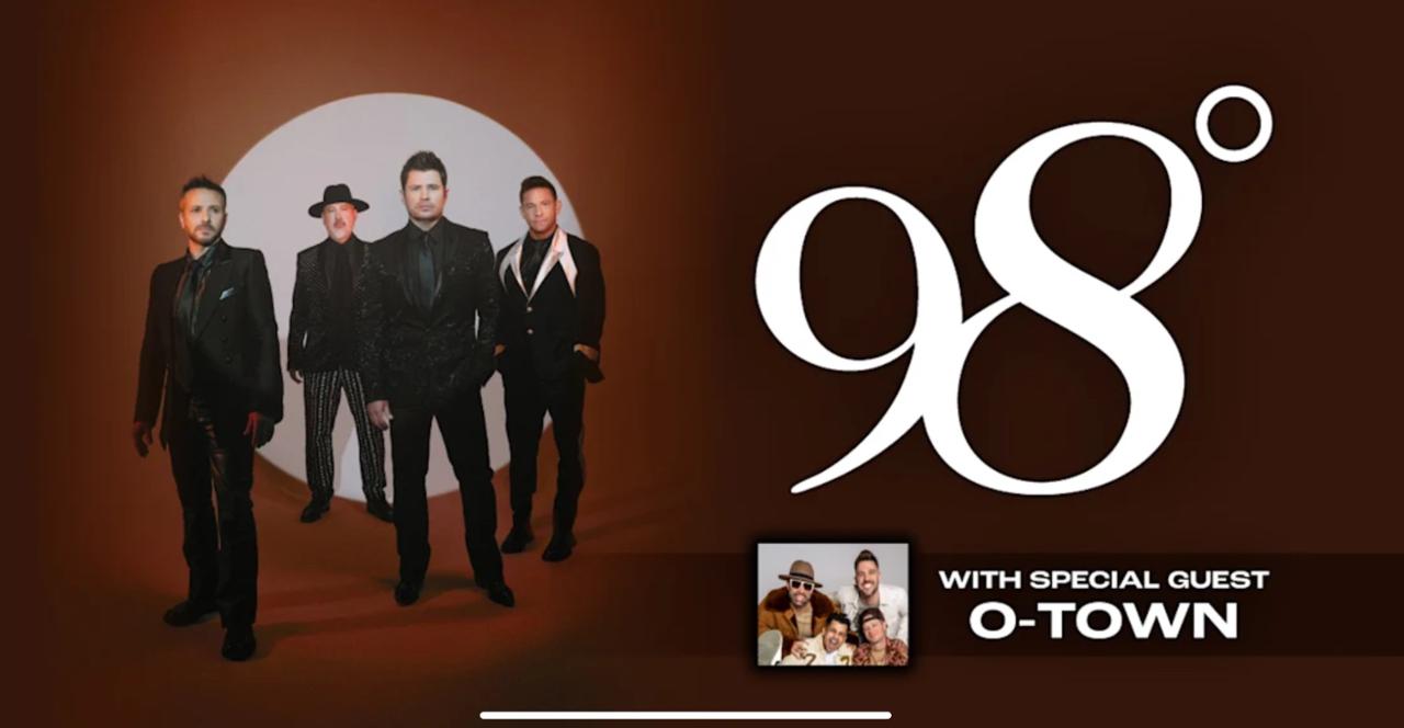 98 Degrees at The Saenger VIP $400 value | Powered by Givergy